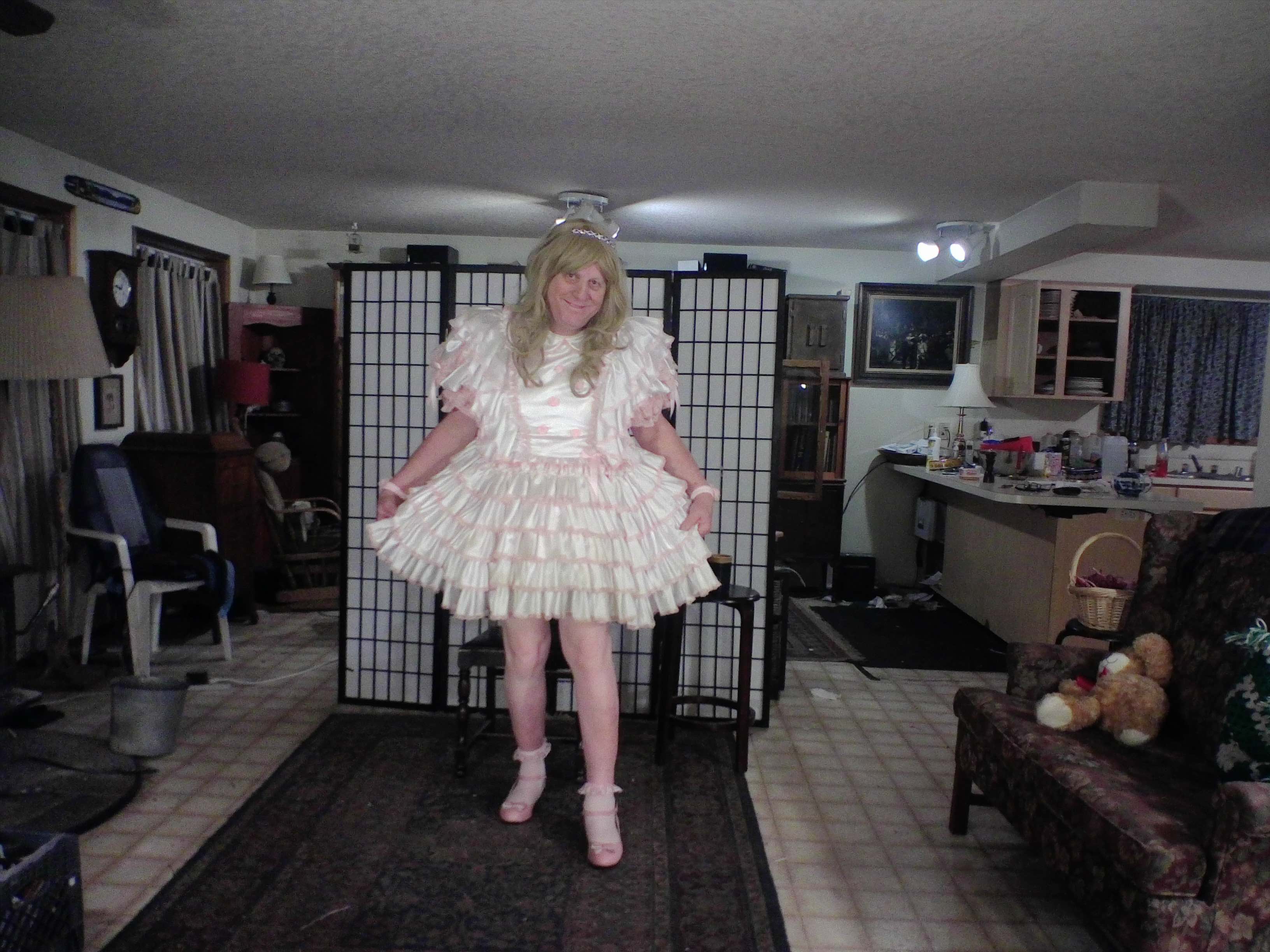 A Satin Ruffle number