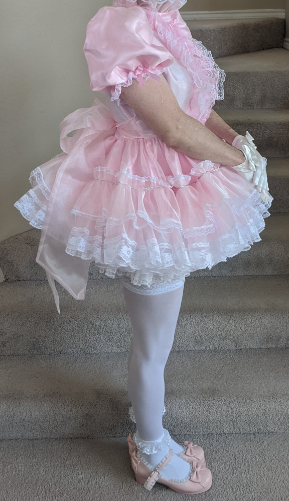 Pink frills and lace